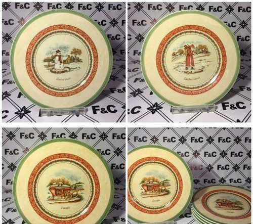Villeroy & Boch Festive Memories тарелки