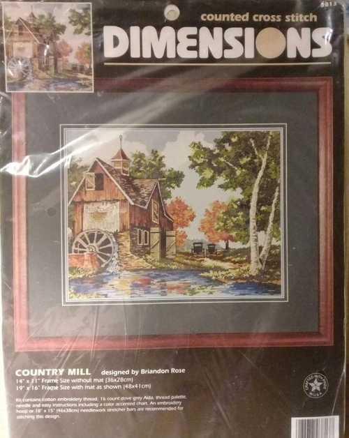 Набор для вышивания Dimensions: Country mill