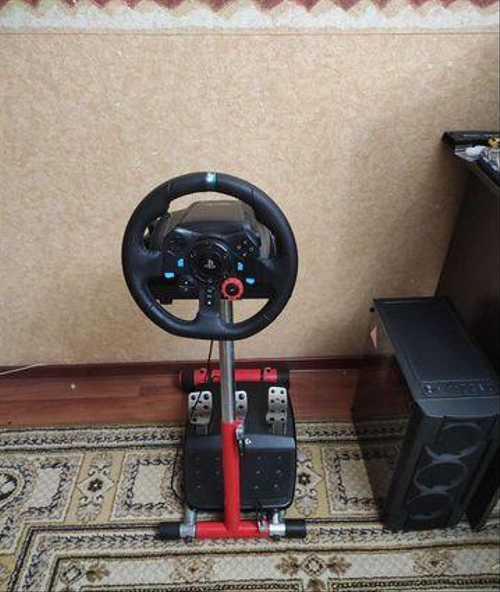 Игровой руль logitech g29 + стойка wheel stand pro