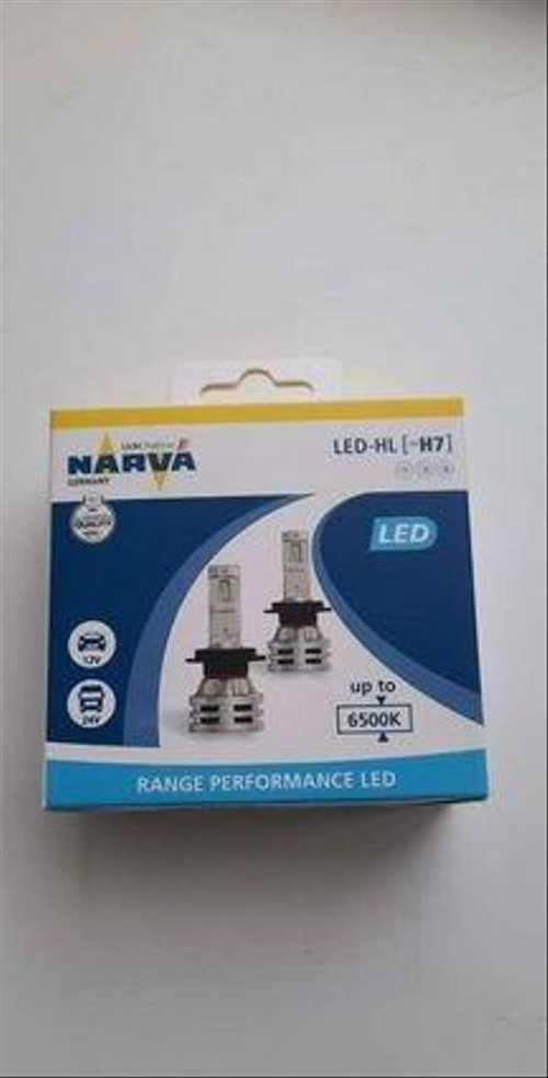 Светодиодные лампы led h7 Narva Range Perfomance 6
