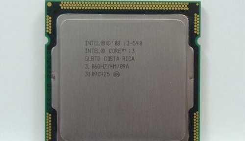S1156 Intel Core i3-540 (2x3067MHz, L3 4096Kb)