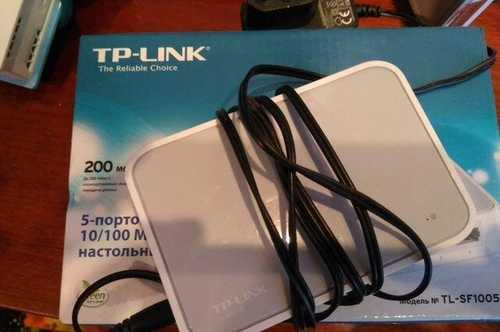 Настольный коммунатор 5- портовый TP-link