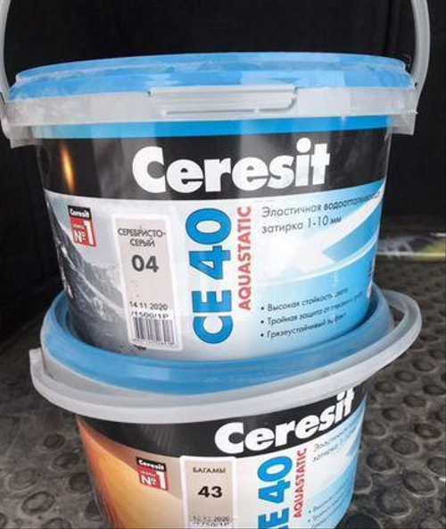 Затирка ceresit CE40