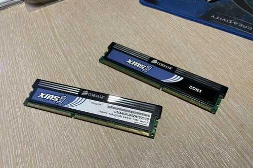 Оперативная память Corsair XMS3 (4GB, DDR3)