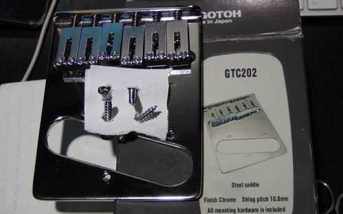 Babicz,Gotoh Telecaster Bridge