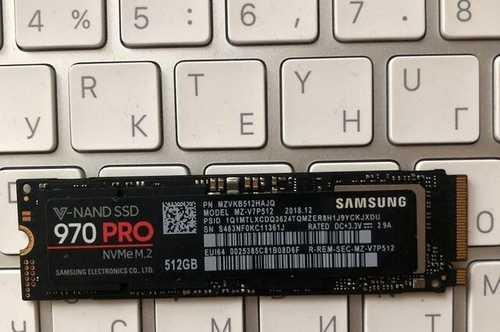 Ssd Samsung 970 Pro 512 Gb PCIe NVMe M.2