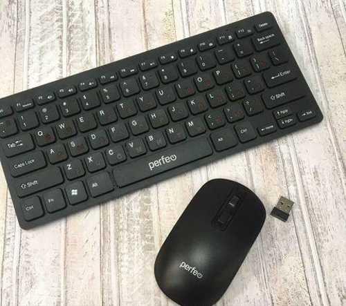 Беспроводной набор Mini клавиатура мышка PF Combo