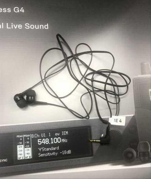 Наушники Sennheiser IE4 Новые