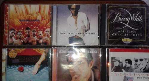 CD Rammstein, Kravitz, B.White, P. Kaas, Celentano