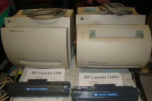 Лазерные принтеры HP 1100/1100a со сканером