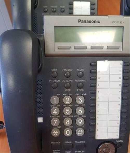 Телефоны Panasonic KX-DT333 и KX-T7630, KX T7665