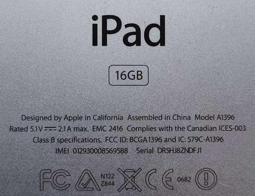 Ipad2 wi-fi 3g 16g