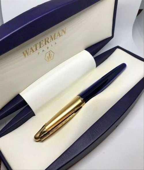 Перьевая ручка Waterman Edson Sapphire Blue