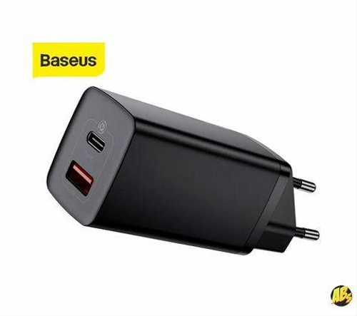 Зарядный адаптер Baseus USB, USB-C 65W GAN BPS 2.0