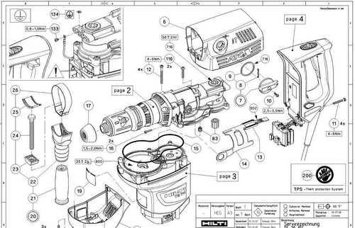 Hilti te500 схема