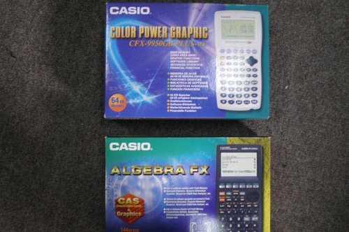 Калькулятор Casio CFX 9950GB, casio algebra fx-2