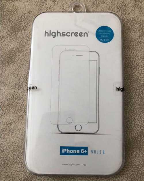 Защитное стекло Highscreen для iPhone 6 Plus