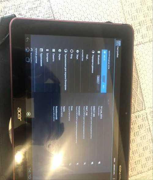 Планшет Acer iconiatab