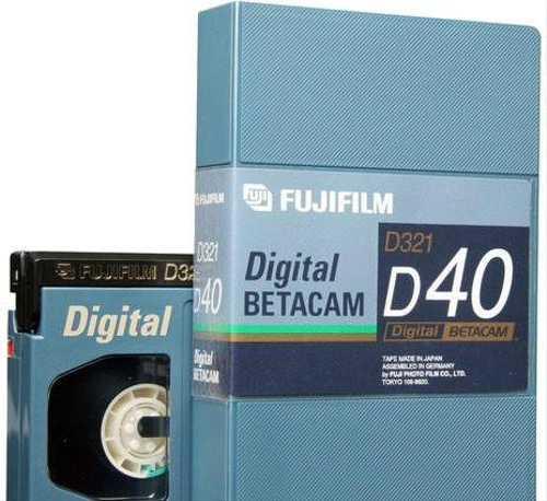 Кассета Digital Betacam Fujifilm D321 D40