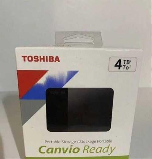 4 тб Внешний HDD Toshiba Canvio Basics New