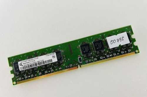 Оперативная память DDR2 1 GB 800 MHz Qimonda