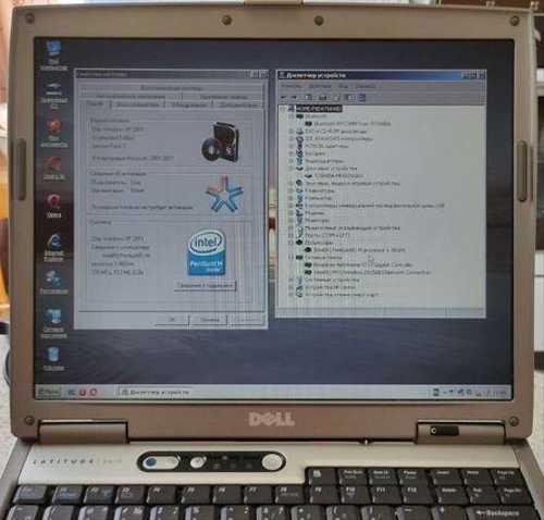Ноутбук dell d610