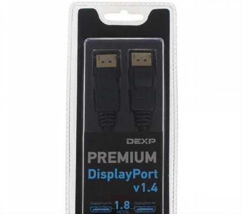 Кабель dexp DisplayPort - DisplayPort, 1.8 м