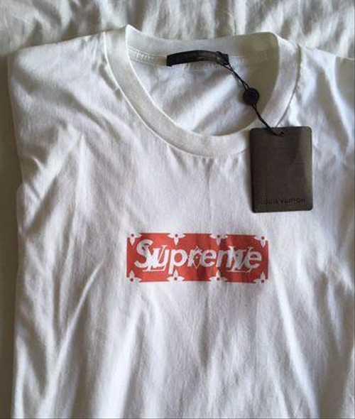 Футболка Louis vuitton supreme