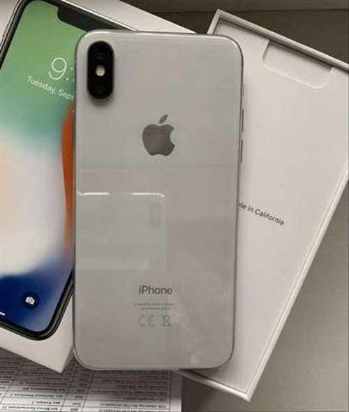 Обмен iPhone x 64gb на андройд