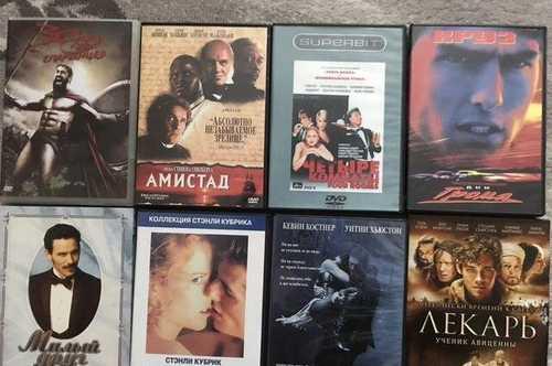 Коллекция фильмов на DVD (95 штук)