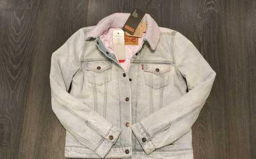 Levis Sherpa Trucker Jacket джинсовая куртка