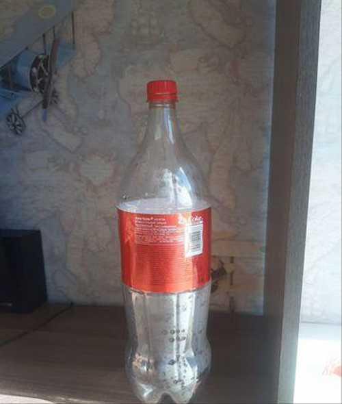 Бутылка из под Coca Cola оригинальная 2л