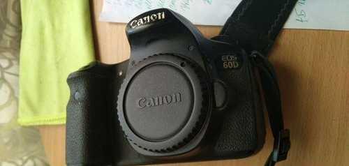 Canon 60d + бат. блок