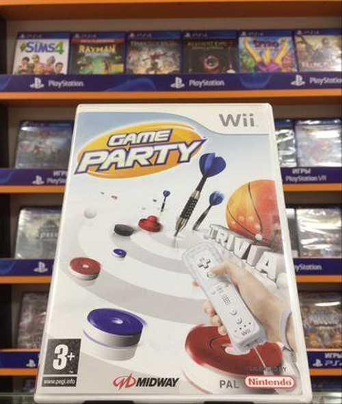 Game Party (ReSale)(Wii,английская версия)