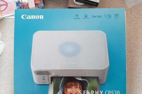 Принтер canon selphy cp 520