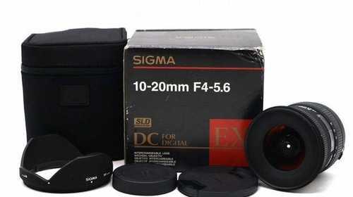 Sigma AF 10-20mm f/4-5.6 EX DC HSM Canon EF-S в уп