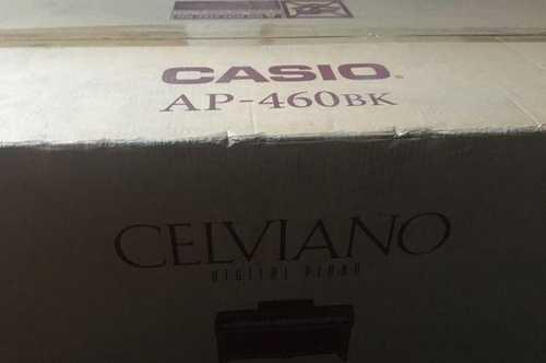 Casio celviano AP460 черное. распечатанная коробка