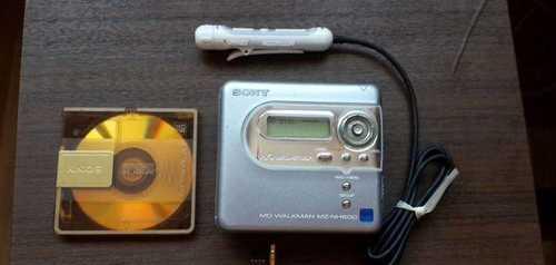 Плеер минидиск HI-MD Sony MZ-NH600 minidisc