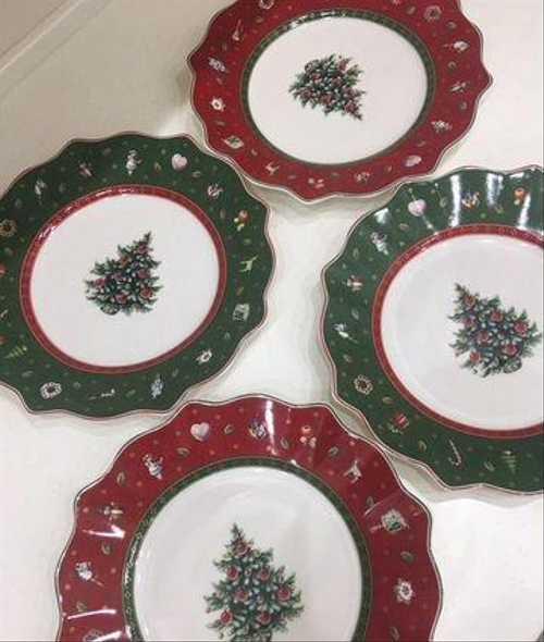 Набор тарелок Villeroy&Boch Christmas Toys