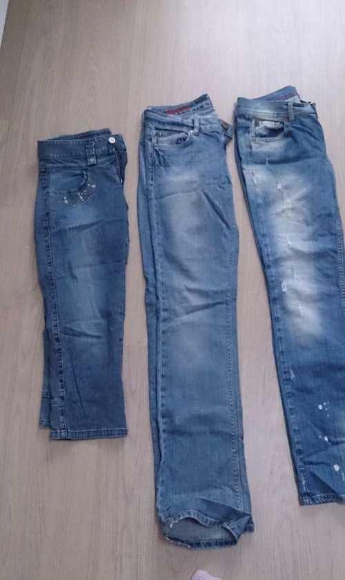 Джинсы Guess,Benetton,Trussardi jeans 27,28 размер