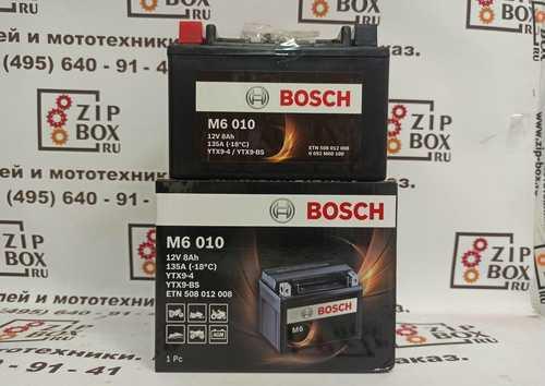 Bosch Мото Аккумулятор YTX9-BS