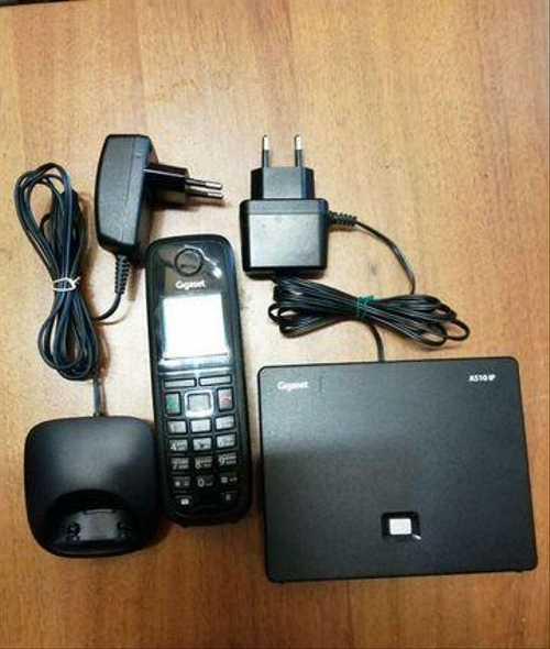 Комплект Dect ip Siemens A510ip база и трубка