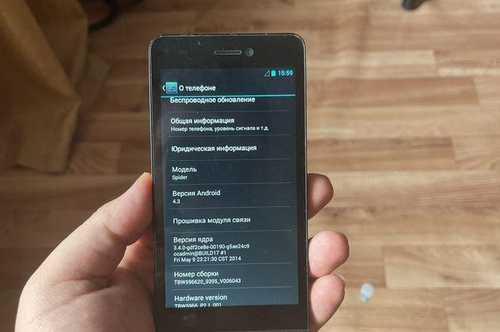 Телефон Highscreen Spider