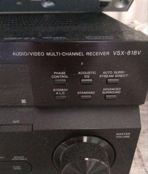 Pioneer vsx 818v схема