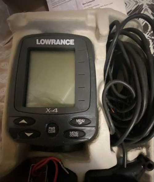 Эхолот lowrance x4