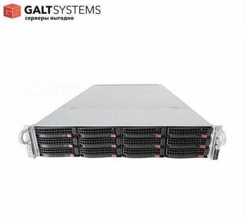 Сервер Supermicro SYS-6028R SC-826 2xE5-2670v3 8GB