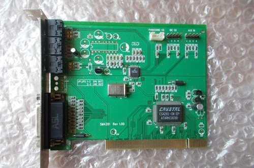 Звуковая карта PCI Crystal CS4281-CM