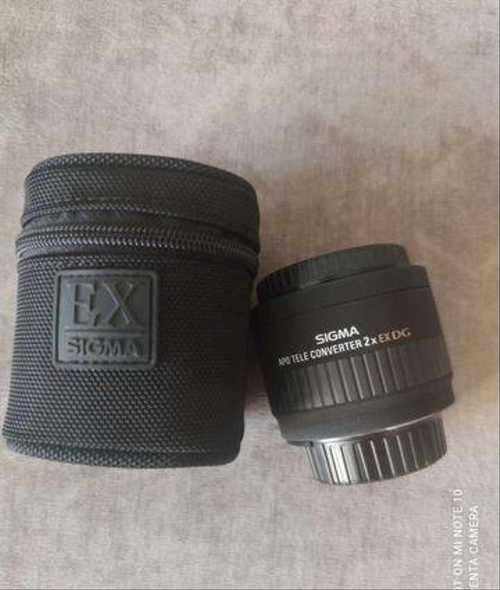 Конвертер Sigma APO Tele 2x EX DG для Nikon