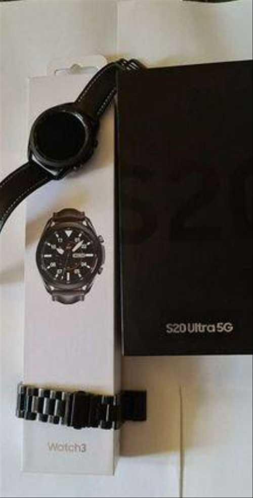 Samsung Galaxy S20 ultra + Watch 3 45mm