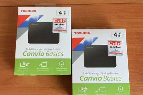 Осталось 2 шт. 4 тб Внешний диск Toshiba Canvio Ba